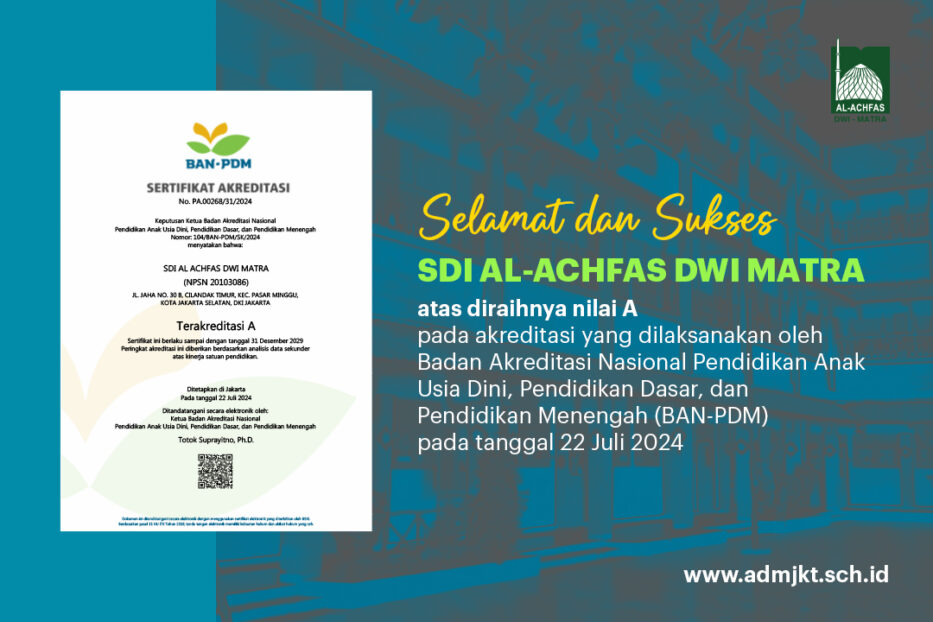 Kembali Mendapat Akreditasi A dari BAN-PDM, Sekolah Tuai Pujian